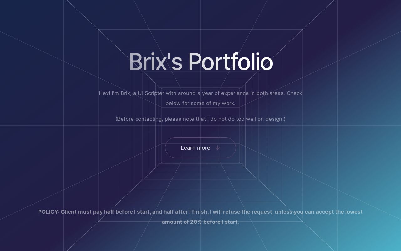 Brix's Portfolio